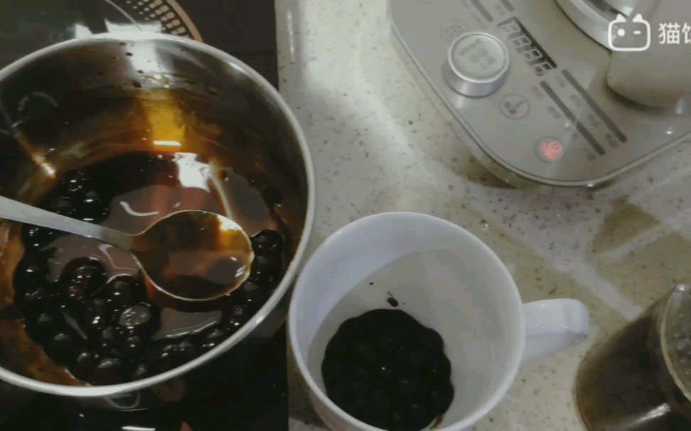 【宅女】自制黑糖珍珠港式奶茶