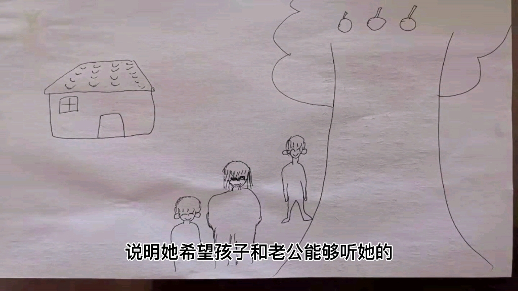 通过分析这副画,看家庭,事业,人际关系