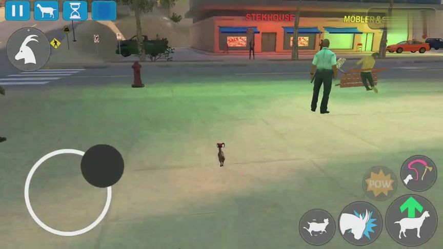 模拟山羊收获日19:我是一只能变大缩小的山羊,最高有两米!