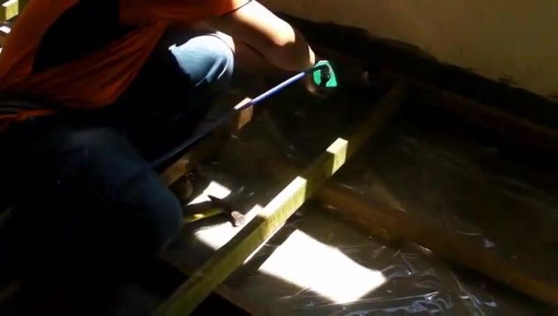 旧屋翻新全记录木工师傅如何架高木地板