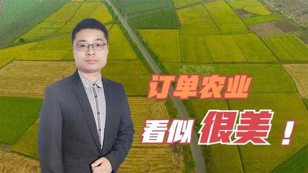 想靠订单农业销售农产品?别急,先听我来说说订单农业的优与劣!