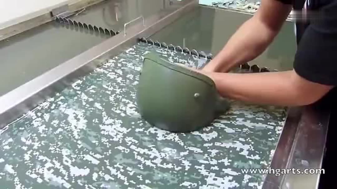 汽车内饰碳纤维水转印教程