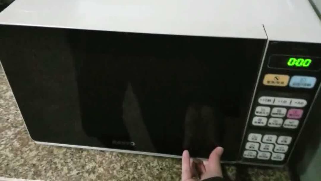 三洋微波炉,门太紧,太用力还会自己启动