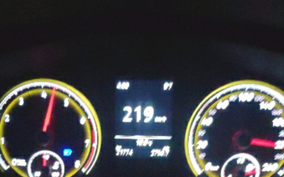 19款大众凌渡1.4T低功率230TSI高速测试