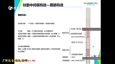 第12课 16G101钢筋平法图集课堂 柱构件 柱筋底层构造 首层箍筋计算...
