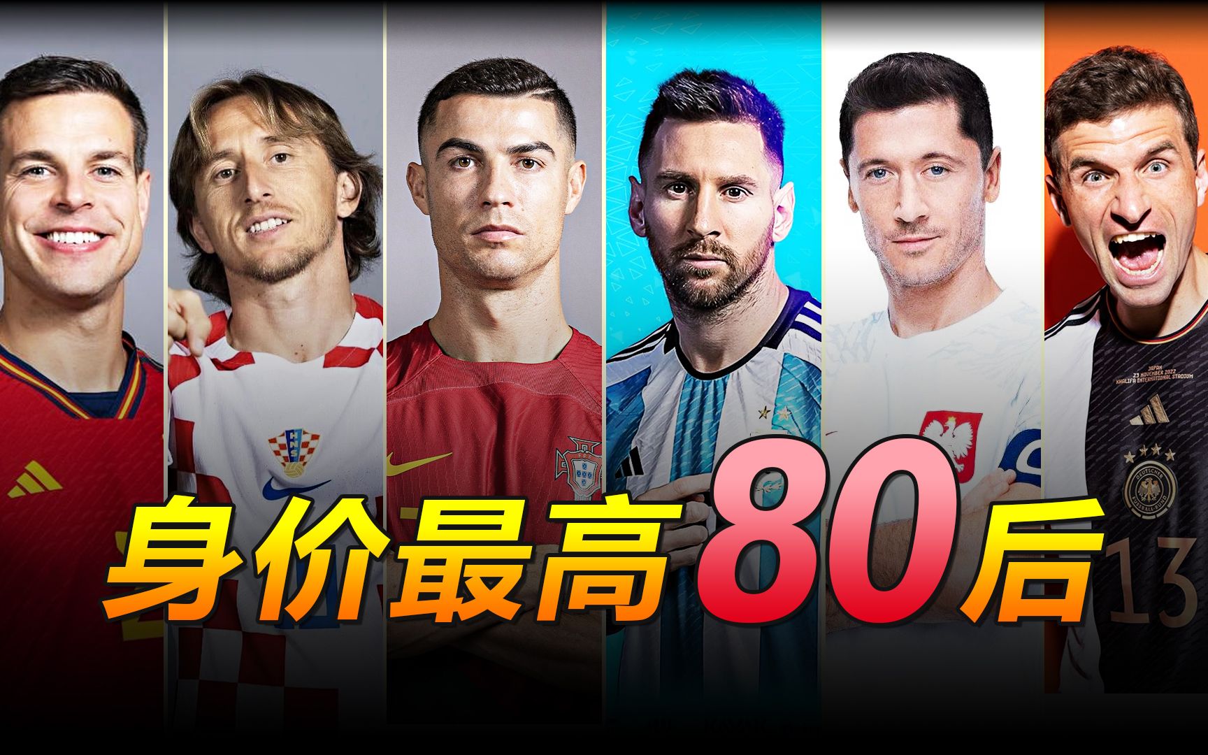 世界杯:老当益壮!身价最高的80后球员!