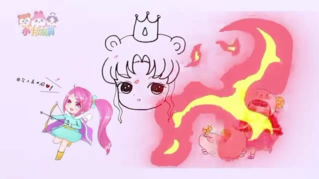 女王殿下诞生了?十二星座手绘之狮子座娃娃