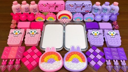 海绵宝宝比卡丘宝可梦儿童史莱姆捏捏乐彩泥手工玩具