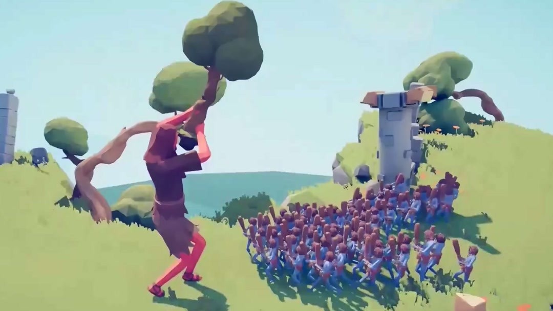 全面战争模拟器:这个藏在树林里的巨人被我找到啦!