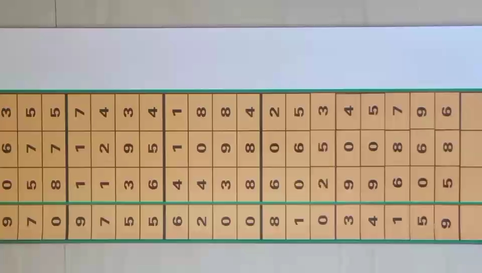 福彩3D基本走势图算法分析