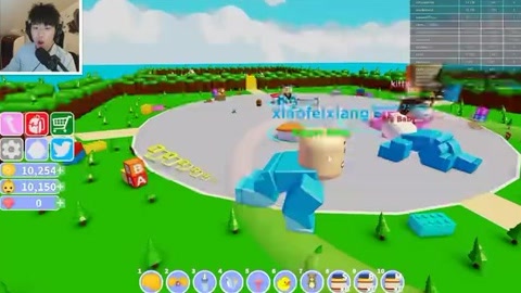 Roblox宝贝模拟器 爆笑宝宝大作战!我居然变这么大?小飞象解说