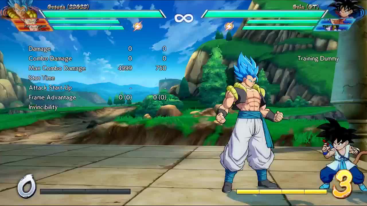 【龙珠斗士Z】悟吉塔版边跳跃起手民工连