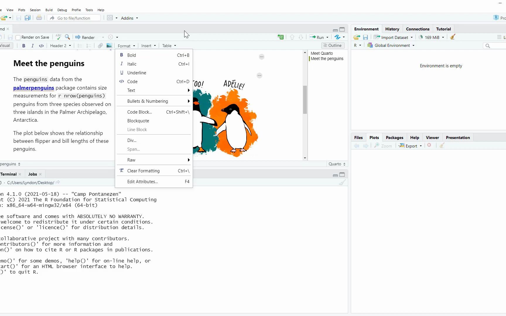 油管|Create beautiful documents with Quarto and R