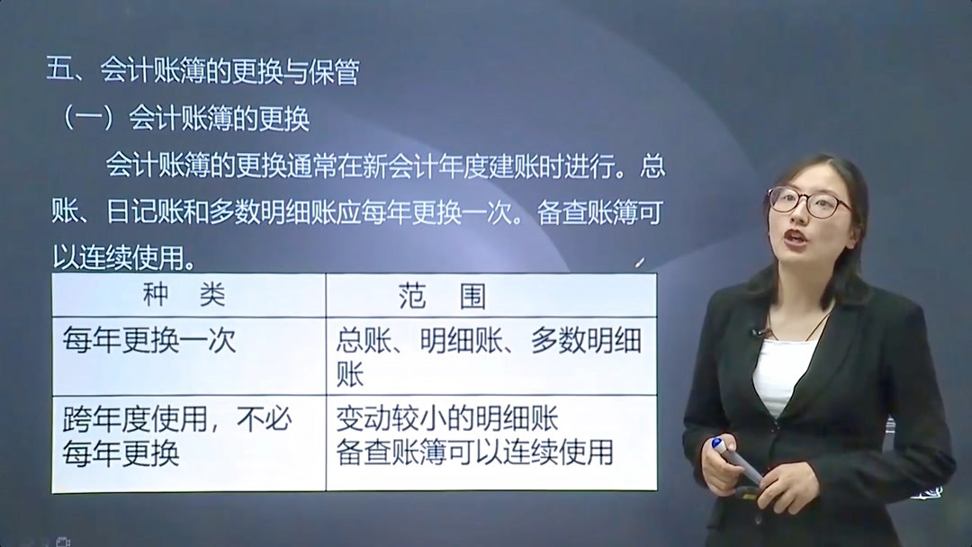 出纳必备,你知道会计账簿是如何进行更换与保管的吗?