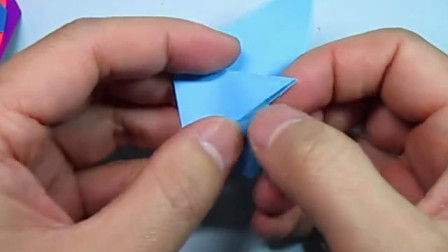 纸艺手工小雨伞的折法,简单的折纸雨伞一学就会