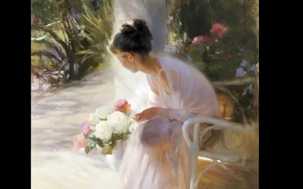 国外印象派油画绘画过程,都是干货。真正的高级灰颜色有没有,还在为...