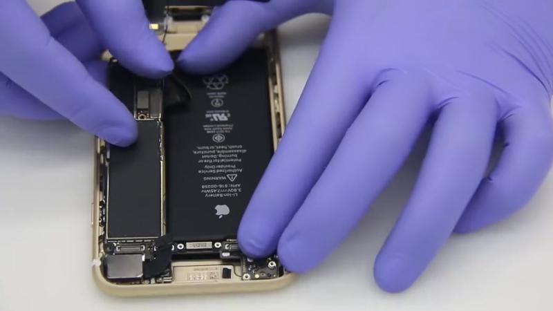 iPhone7苹果7Plus换尾插充电口教程视频「超清」