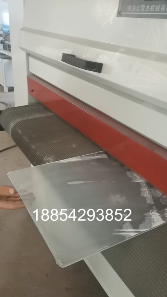 上浮式底漆砂光机异型砂光机定尺 木工全自动家具UV油漆打磨机