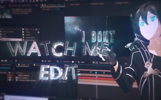 [AE教程]Watch Me Edit--E3D