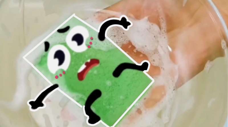 洗碗布小弟头好晕!搞笑动画 趣味解压