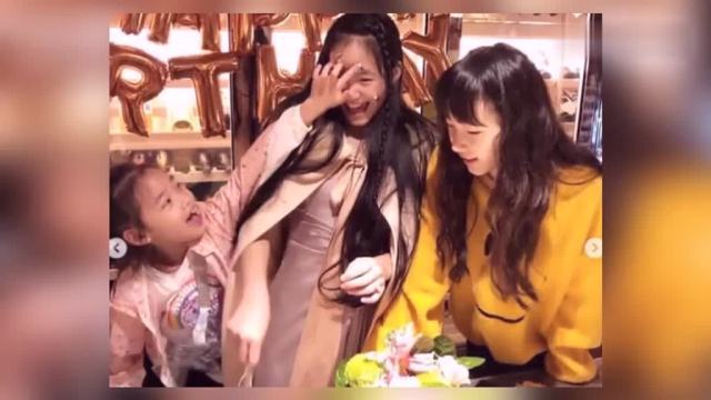 小S为二女儿庆生,姨母大S豪爽包场,12岁许韶恩已有意中人
