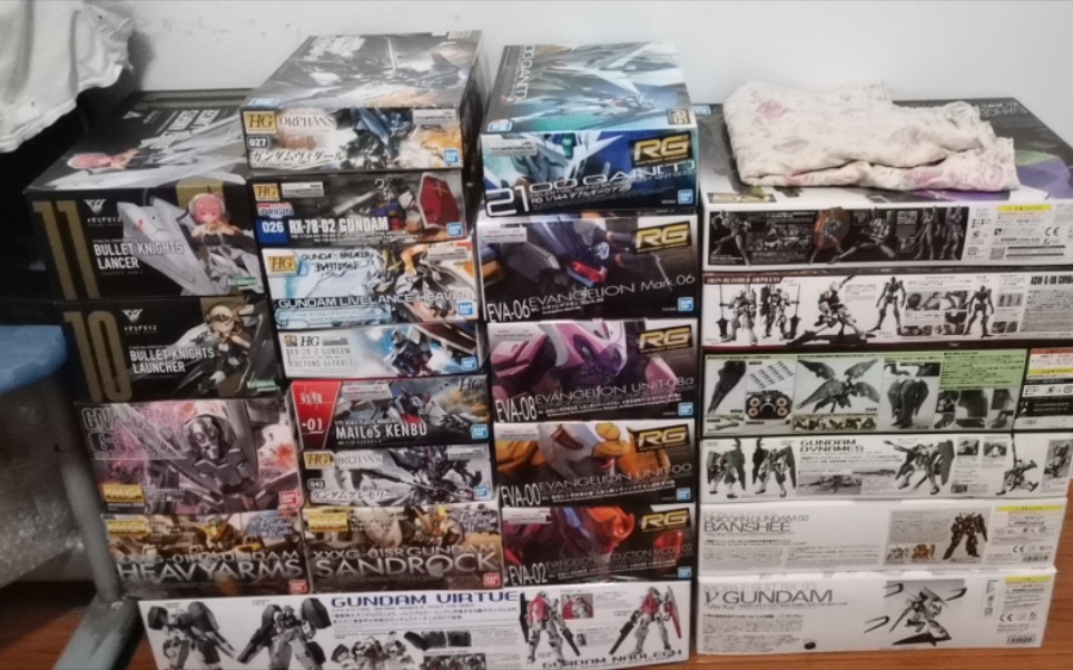 入坑一年买了多少模型