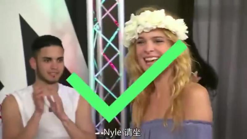 全美超模大赛:女模特表演肚子疼,还要拍出时尚感,厉害了