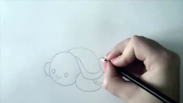 简笔画:学习绘画小乌龟