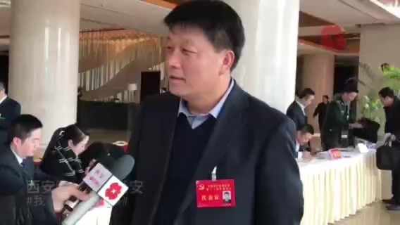 党代表朱朝新接受西安广播电视台全媒体记者采访