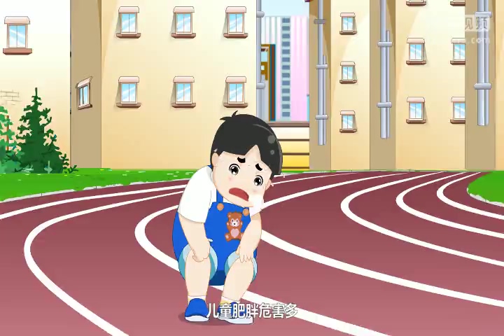 控制肥胖 Flash动画制作 广州形动动漫 课件制作