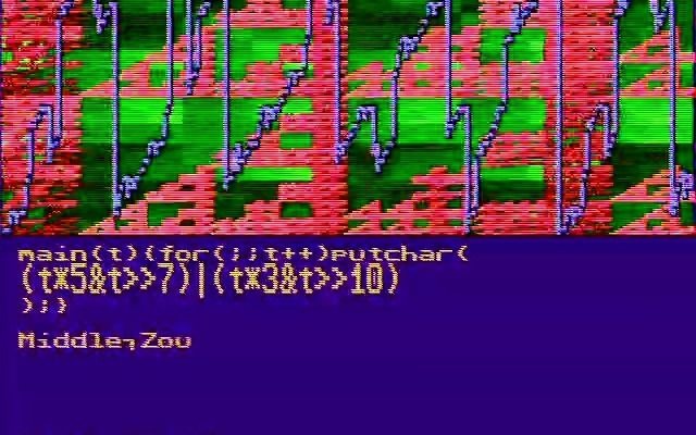 字节节拍:极简主义电音——单行C语言生成电音