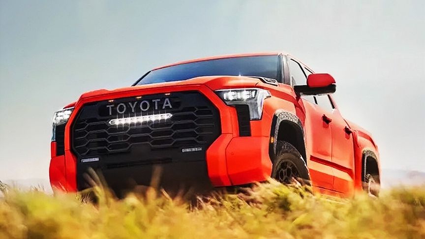 全球越野皮卡老大哥,全新丰田坦途2022款,降低排量有望进入中国