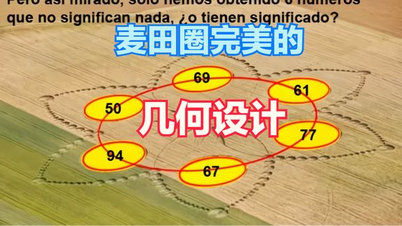 美丽的几何设计 麦田怪圈合集