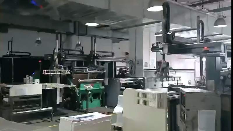 全自动压痕模切清废机械手