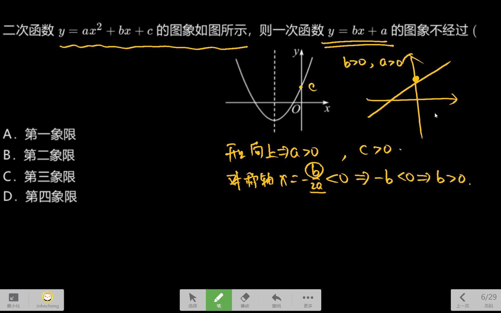 第2讲 二次函数的图象与解析式