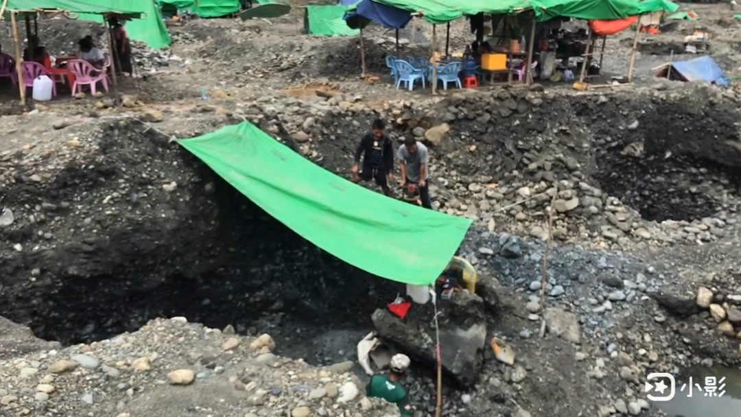 翡翠出产最多的国家缅甸߇�߇� 带大家看看翡翠的发源地 如何开采的