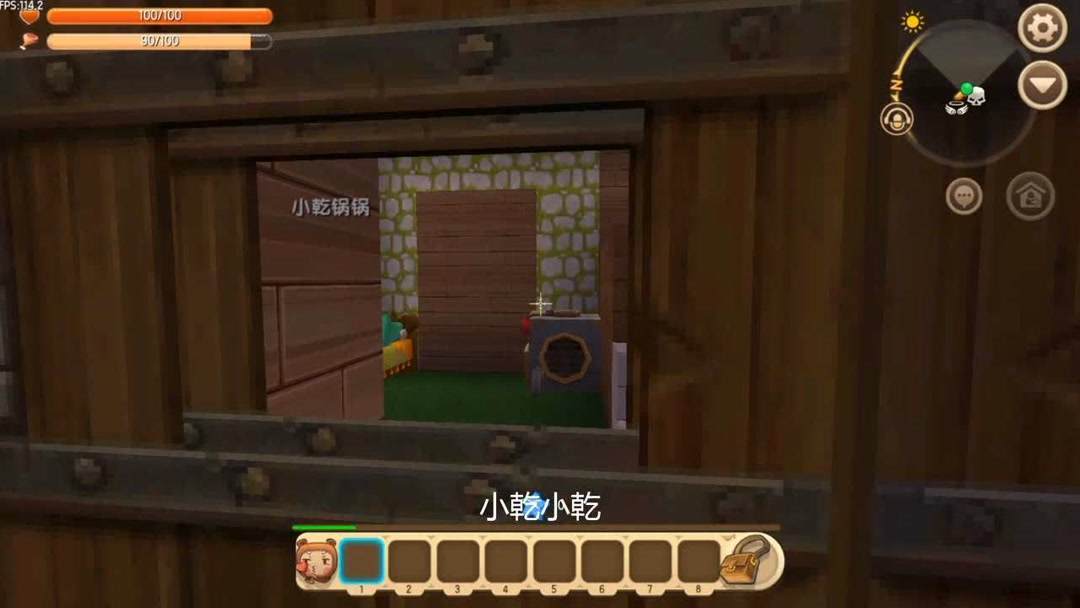 迷你世界小乾:妮妮放火烧我的房子,结局太搞笑了!