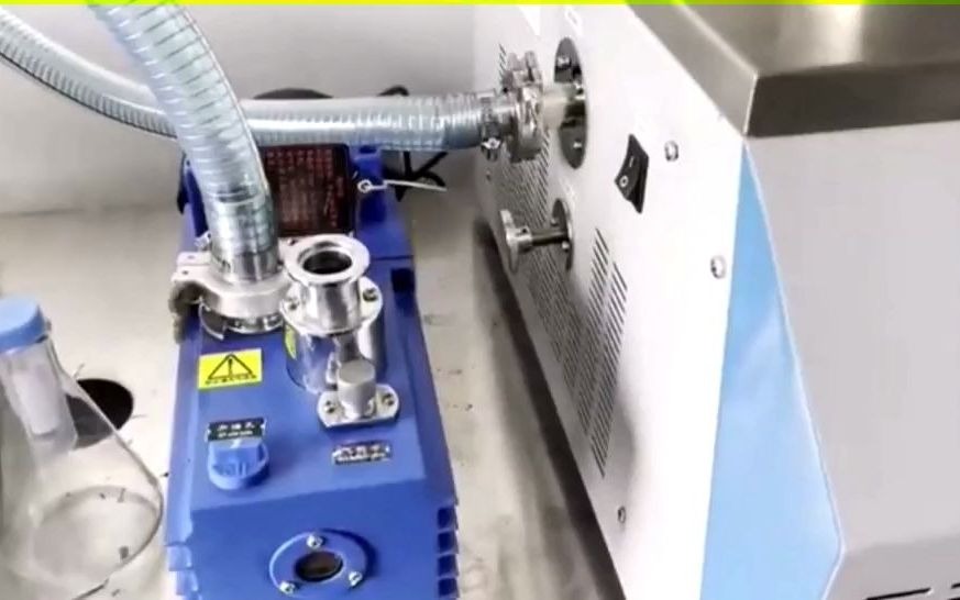 欣谕小型实验室冻干机XY-FD-1C实验运行