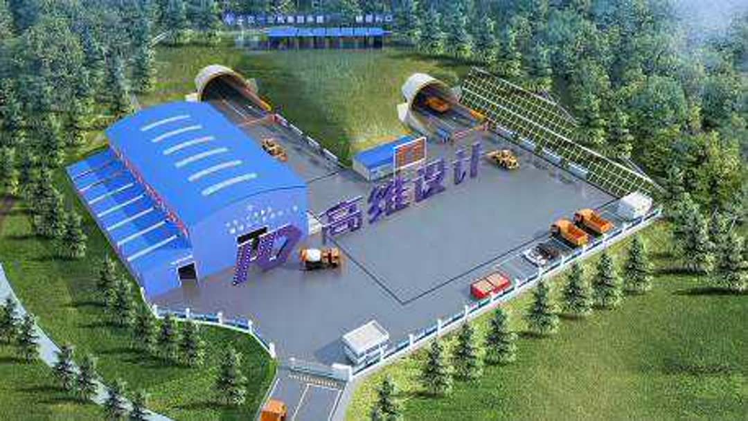 隧道3D效果图设计