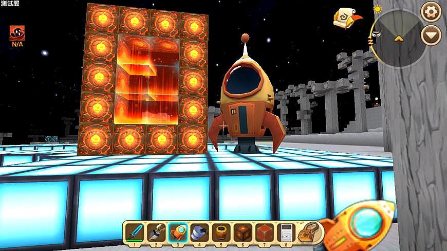 迷你世界:如何利用火箭快速的飞往月球?这个方法很省油啊