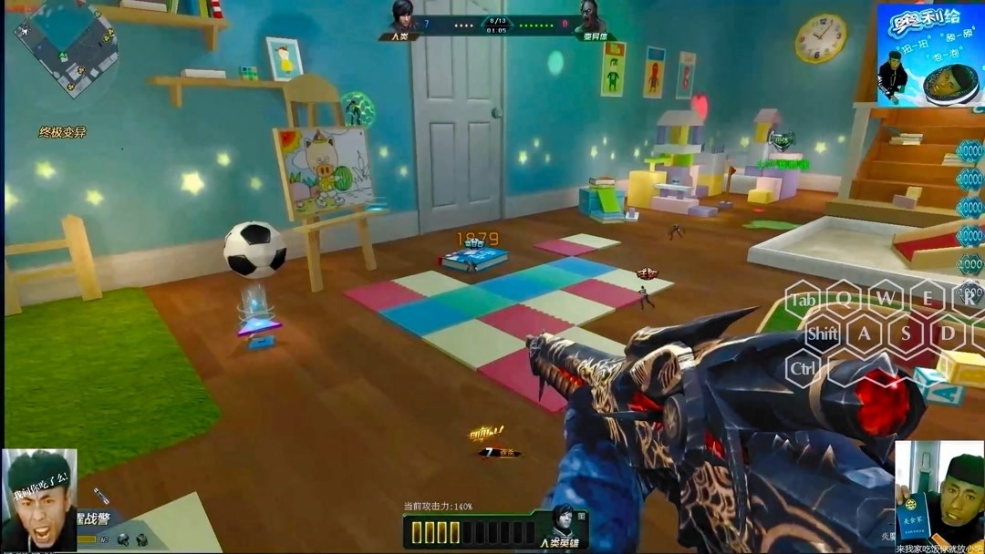 生死狙击老骚封!森林游乐屋用炎魔Lite讲述上椅子和破点技巧