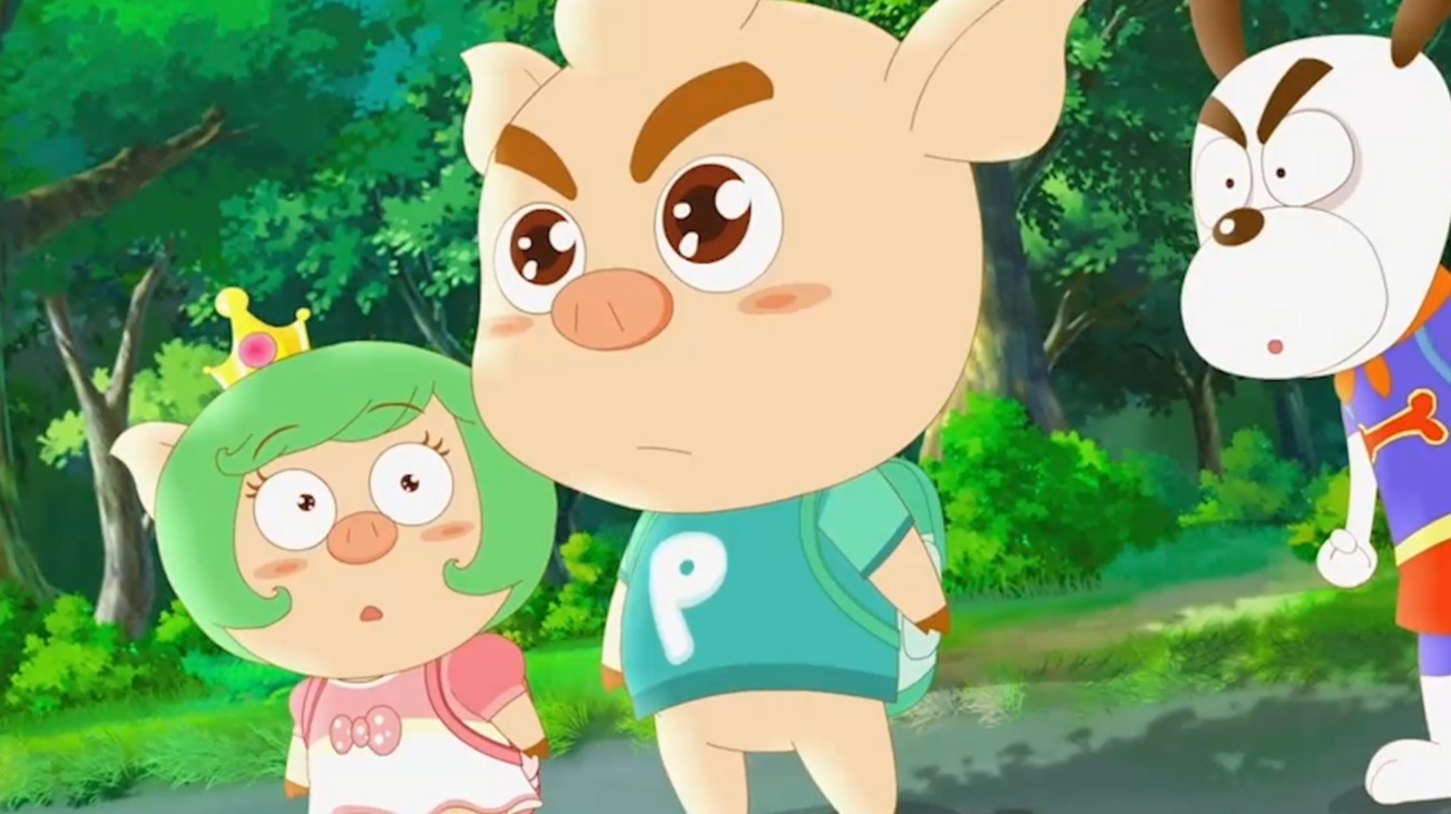 两只小猪:地震引来大海啸,虽然皮皮等人跑到山上,但还不能放心