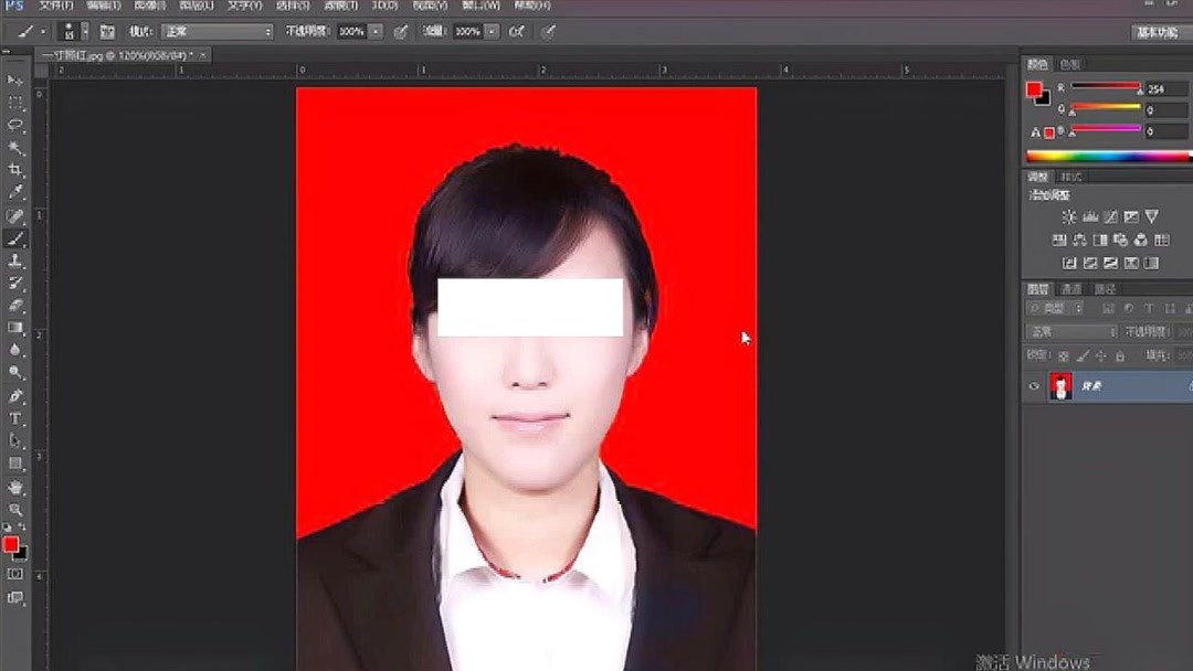 寸照怎么换底色,教你用ps换底色,讲解详细明确