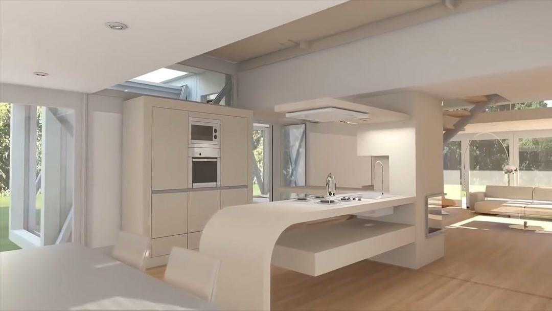 10分钟造一套的可移动别墅,可以随意变换空间格局!