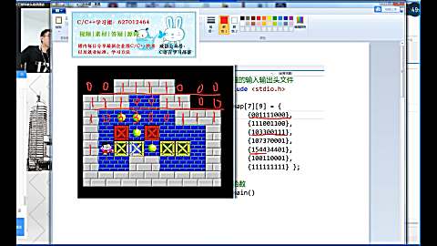 C语言/C++游戏编程之推箱子教程详解, 小白也可以学会!