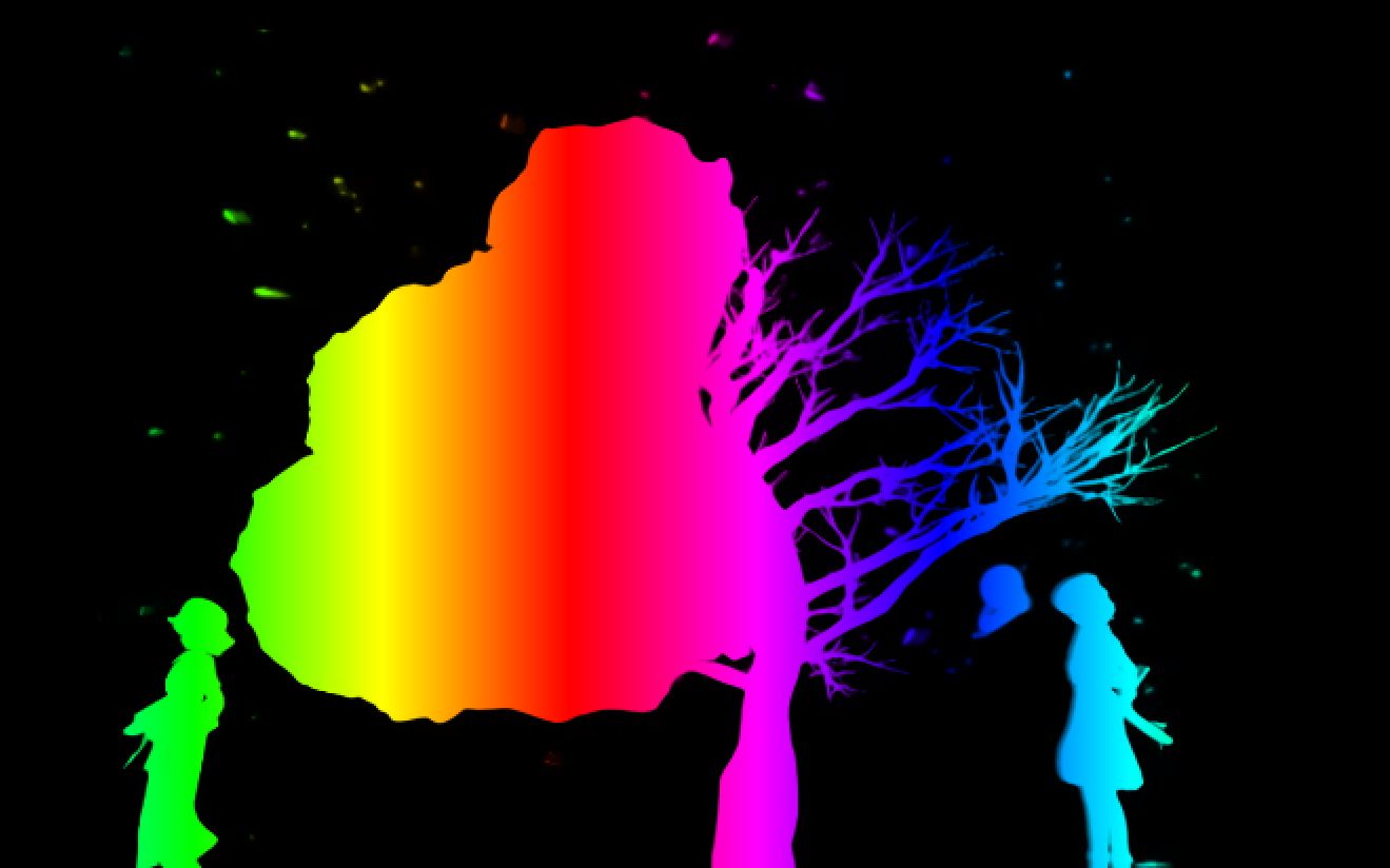 用JS制作彩虹BadApple!