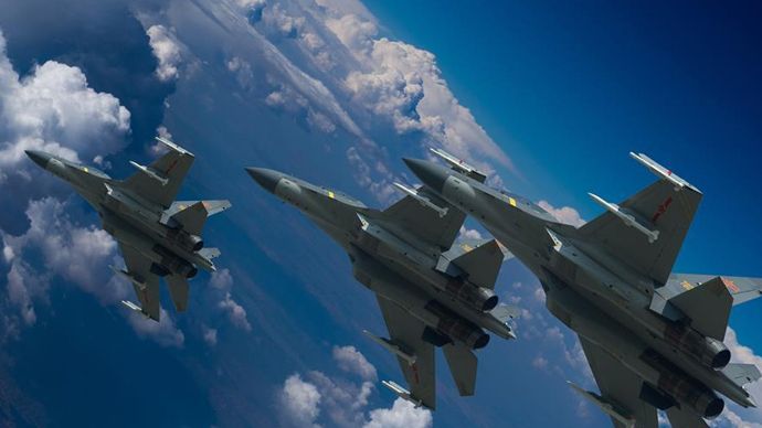 中国空军成立68周年|牢记新时代使命任务 提高新时代打赢能力