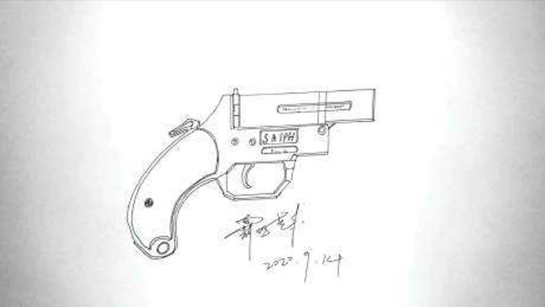 和平精英军备库枪械手绘全解析,召唤空投的信号枪