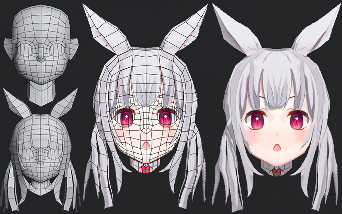 3dmax人物建模教程,布线、UV、手绘,从零开始的新手教学案例