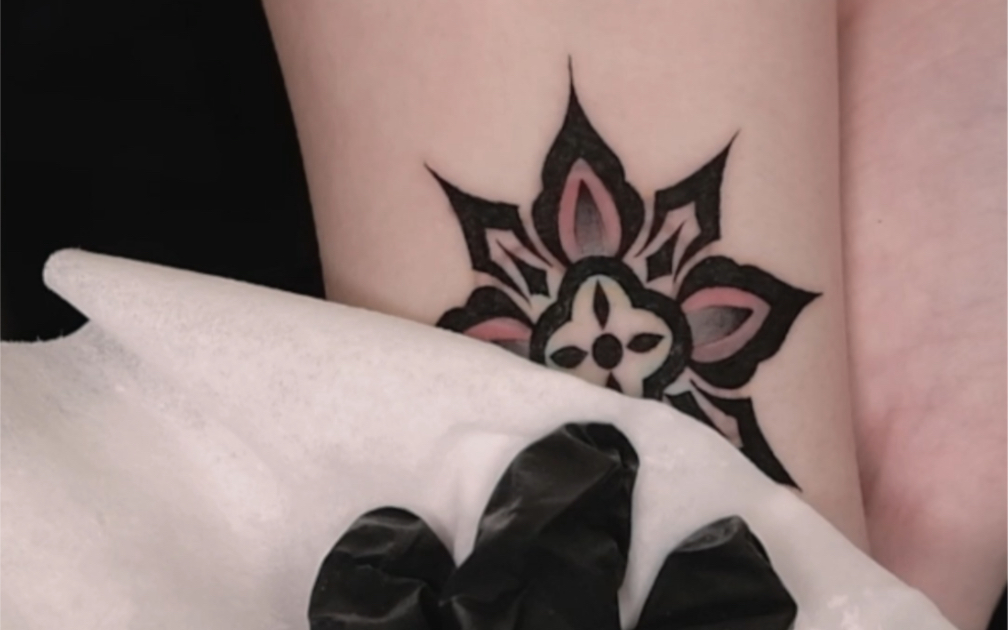 中式纹样设计:遮盖方案|北京newtattoo